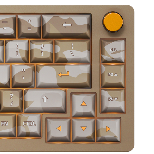 DeltaForce 65: Full Metal Camo Mechanical Keyboard - Das Keyboard