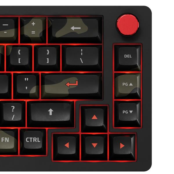 DeltaForce 65: Full Metal Camo Mechanical Keyboard - Das Keyboard