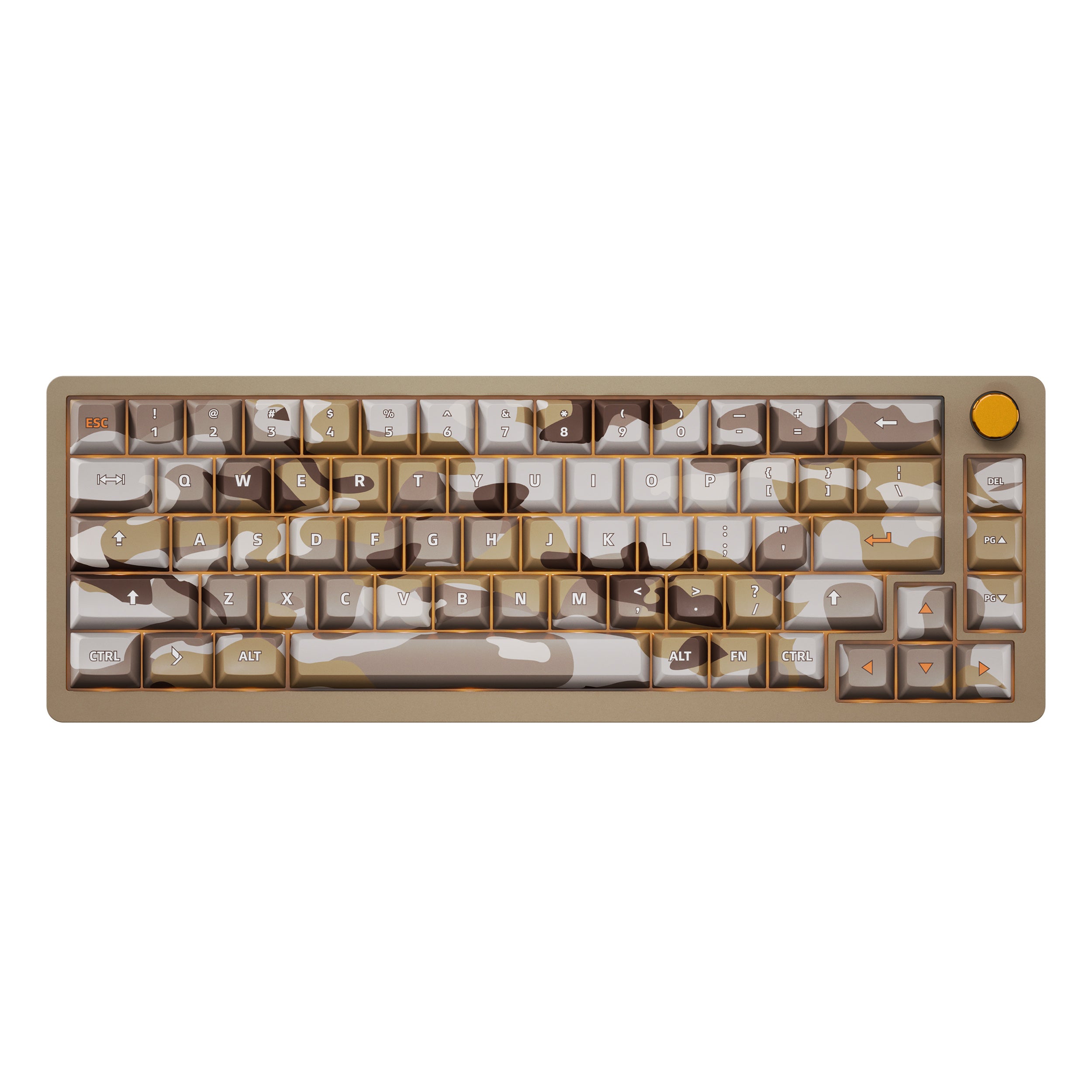 DeltaForce 65: Full Metal Camo Mechanical Keyboard - Das Keyboard