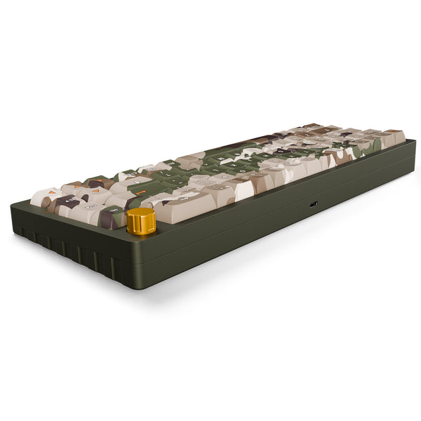 DeltaForce 65: Full Metal Camo Mechanical Keyboard - Das Keyboard