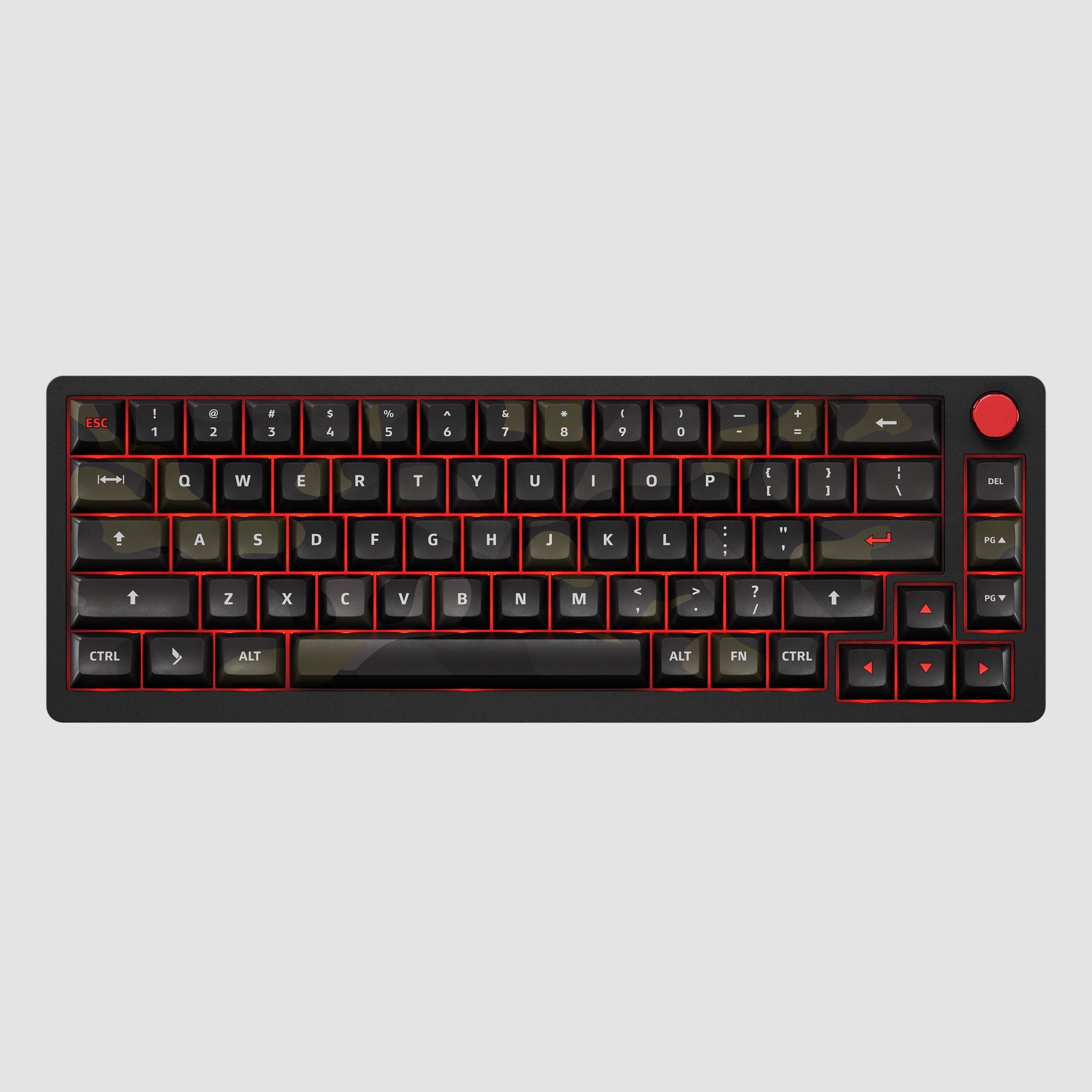 DeltaForce 65: Full Metal Camo Mechanical Keyboard - Das Keyboard