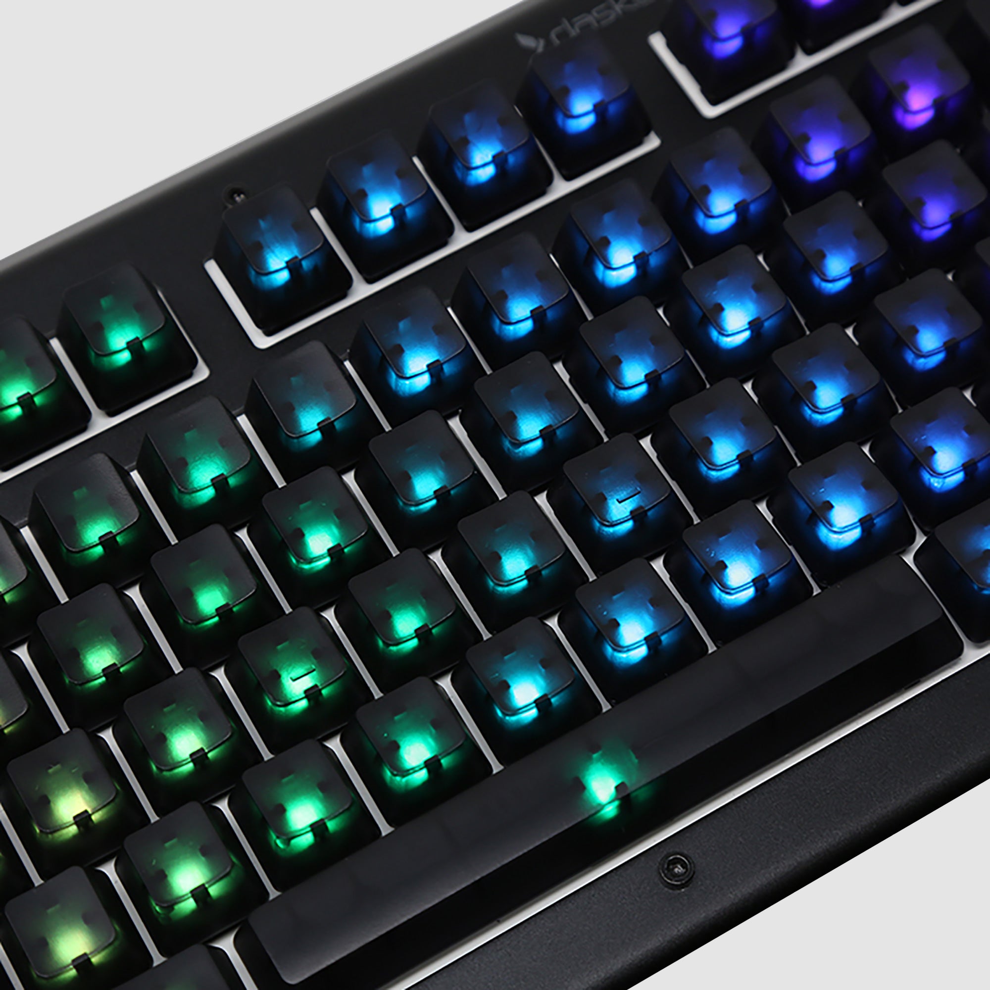 Das Keyboard Blank RGB Keycap Set for Gamma Zulu Switches (Translucent ...