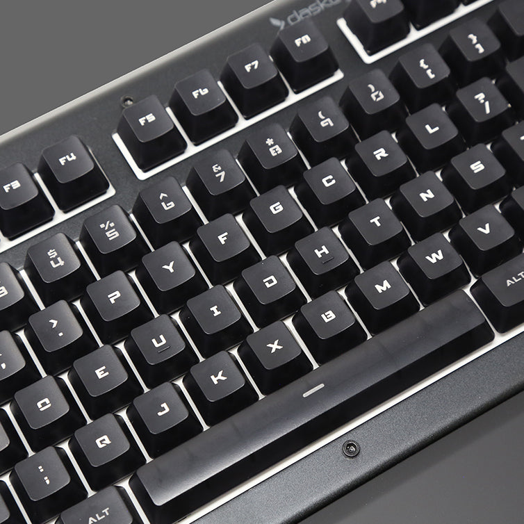 Das Keyboard Modern Font Dvorak RGB Keycap Set for Gamma Zulu Switches