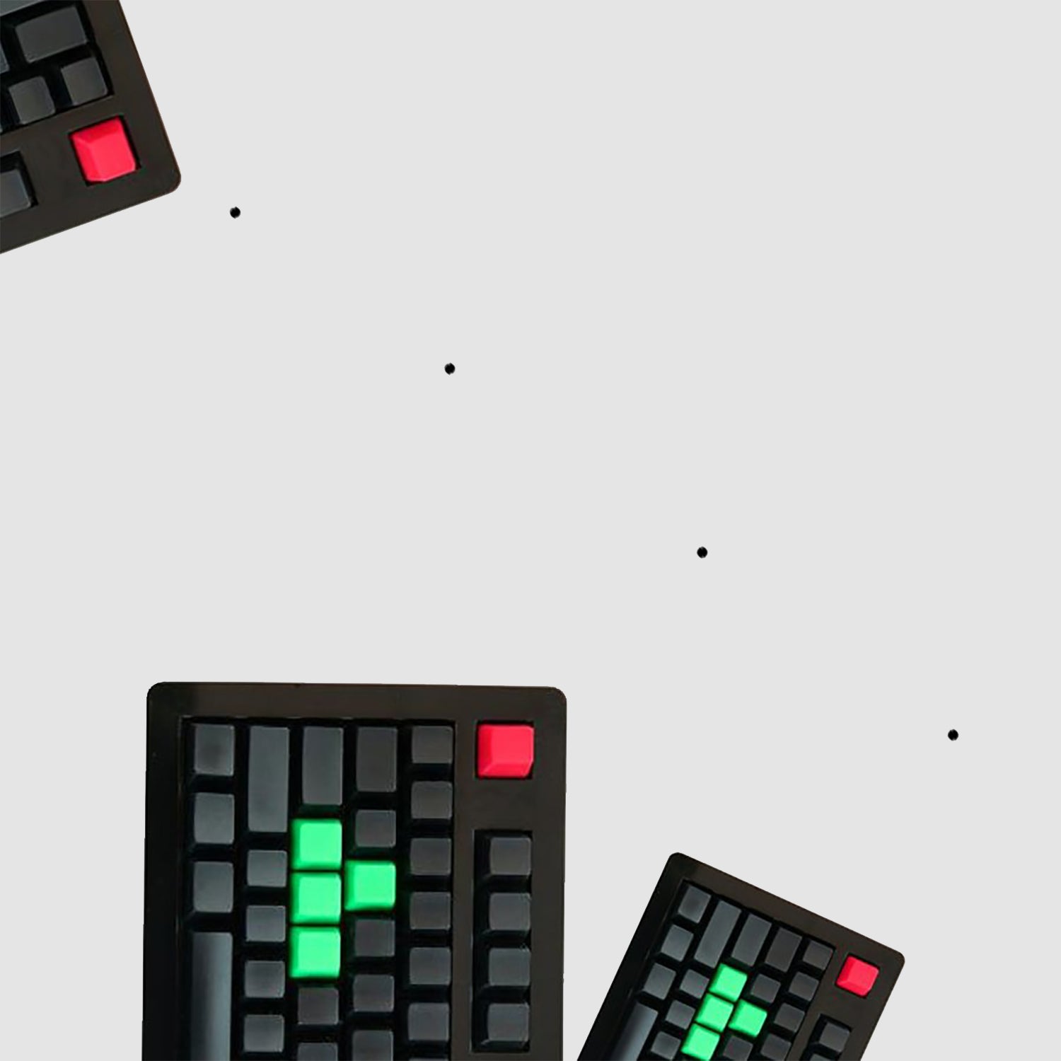 Warehouse Clearance - Das Keyboard WASD Blank Keycap Set for Cherry MX ...